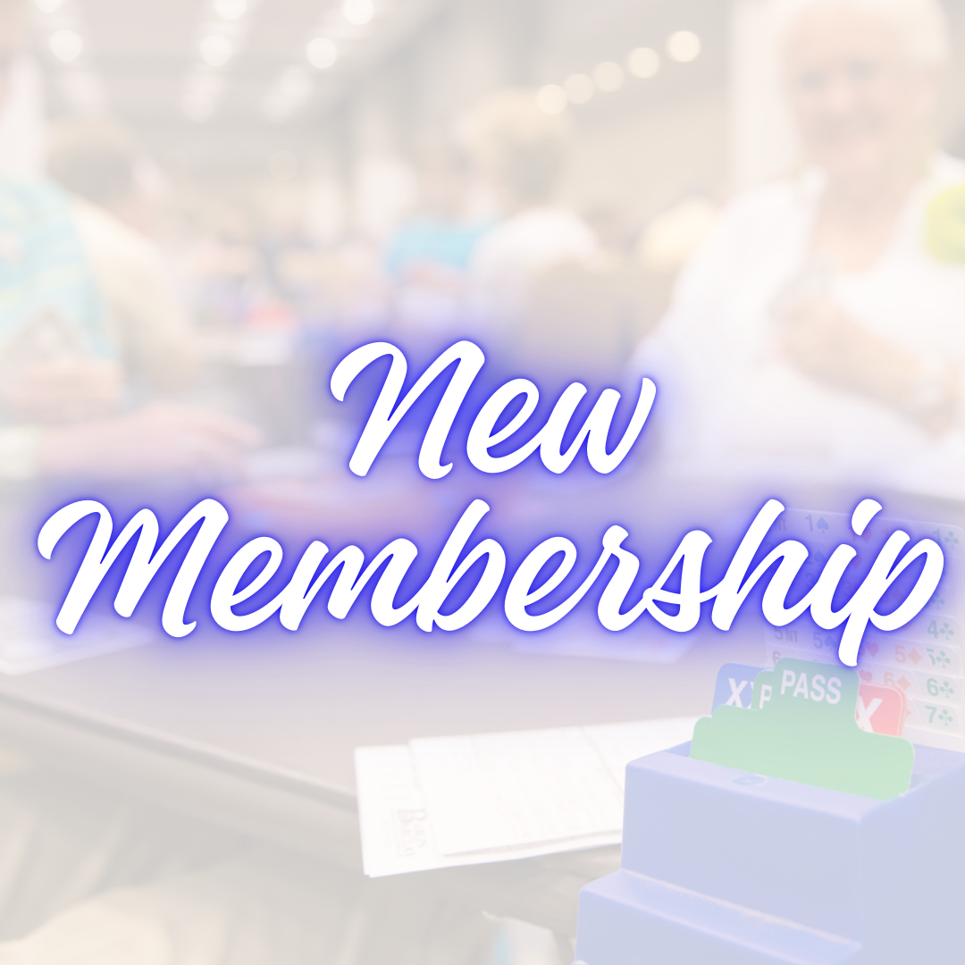 New Membership | Naples Bridge Center