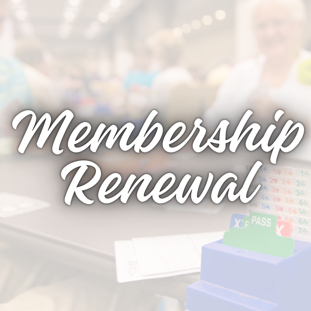 Membership Renewal | Naples Bridge Center